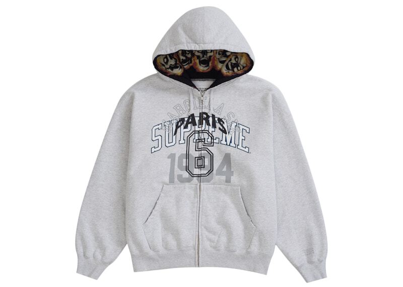 Supreme Muta Zip Up Hooded Sweatshirt 